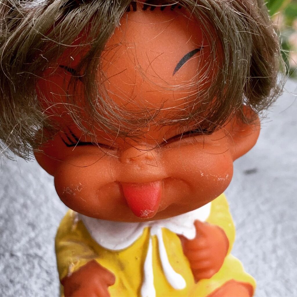1960's Vintage Moody Cutie Doll - Cheeky Grin - TikiQueen