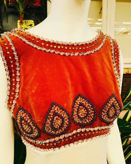 1960's Beaded Formal Gown by Van Roth - TikiQueen