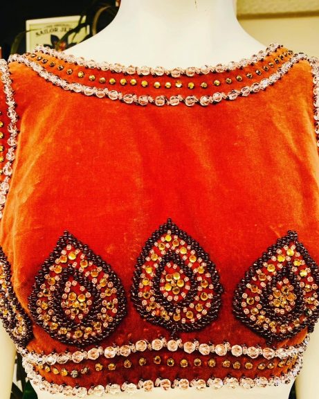 1960's Beaded Formal Gown by Van Roth - TikiQueen