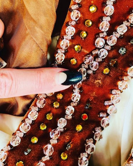 1960's Beaded Formal Gown by Van Roth - TikiQueen