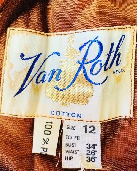 1960's Beaded Formal Gown by Van Roth - TikiQueen