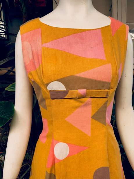 1960's Abstract Go-Go Dress by Wembley of Sydney - TikiQueen