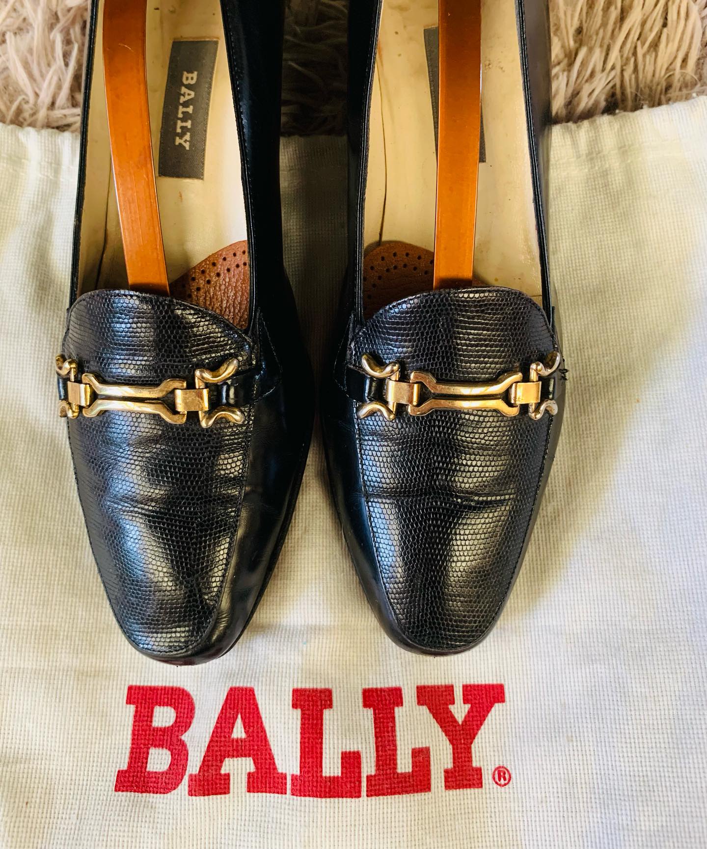 Original Italian Bally Shoes with Dust Bag - TikiQueen